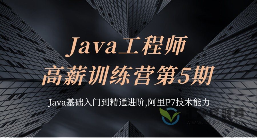 啦钩Java工程师高薪训练营第5期，Java基础入门到精通进阶-汇众资源网